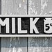 Milk Wooden Sign Hand Carved Old Fashioned Kitchen Decor Wall - Etsy
