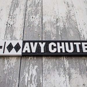 Custom Ski Trail Signblue Square Double Black Diamond - Etsy