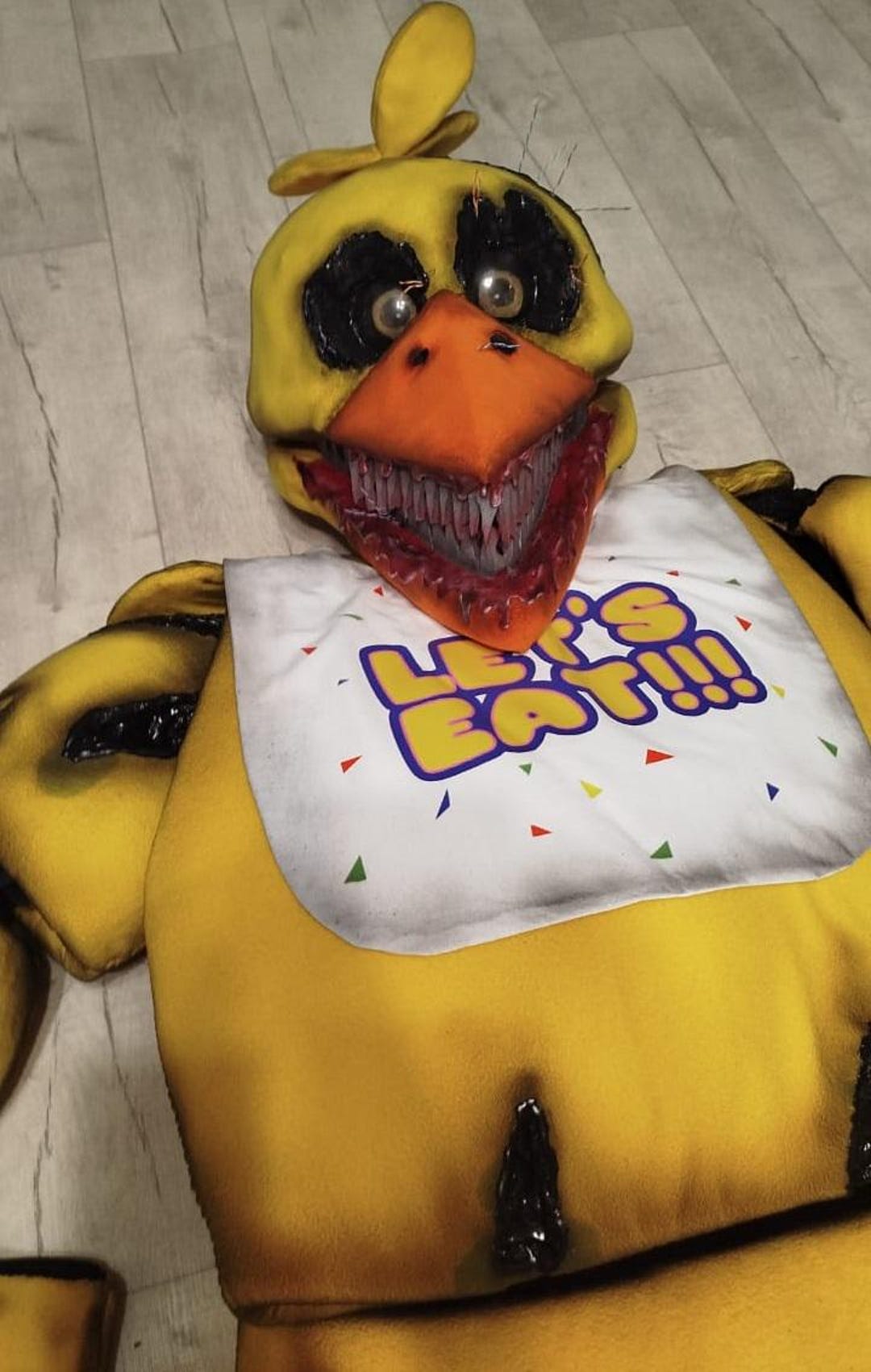 Scary Chica Costume – Horror Animatronic Cosplay Suit | Fnaf Inspired ...