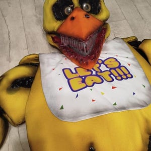 Chica Lets Eat Bib - Etsy