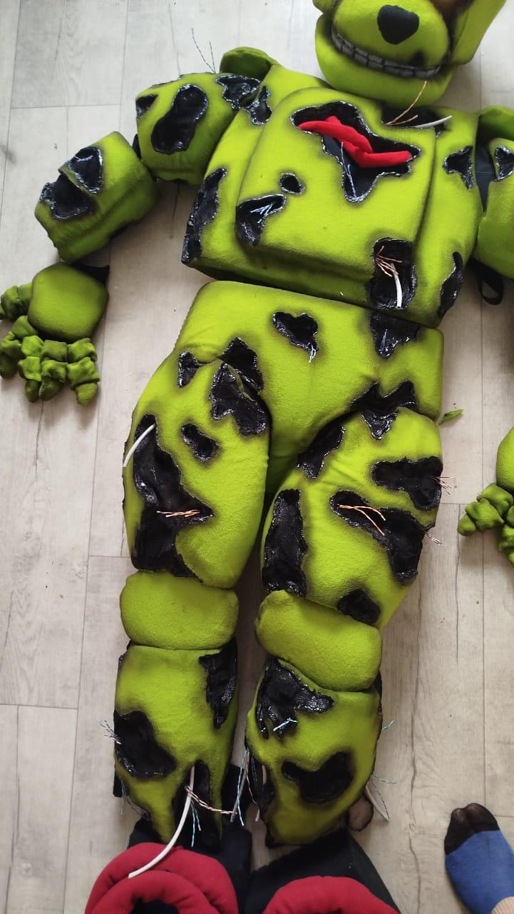 Springtrap Costume – Realistic Animatronic for Cosplay, Horror Events ...