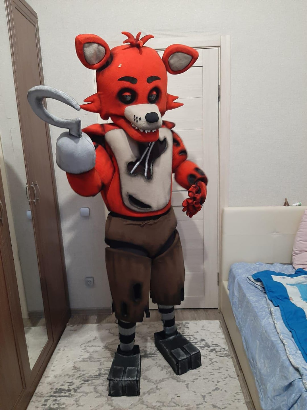 Foxy Costume Fnaf – Animatronic Cosplay Full Suit, Five Nights at ...