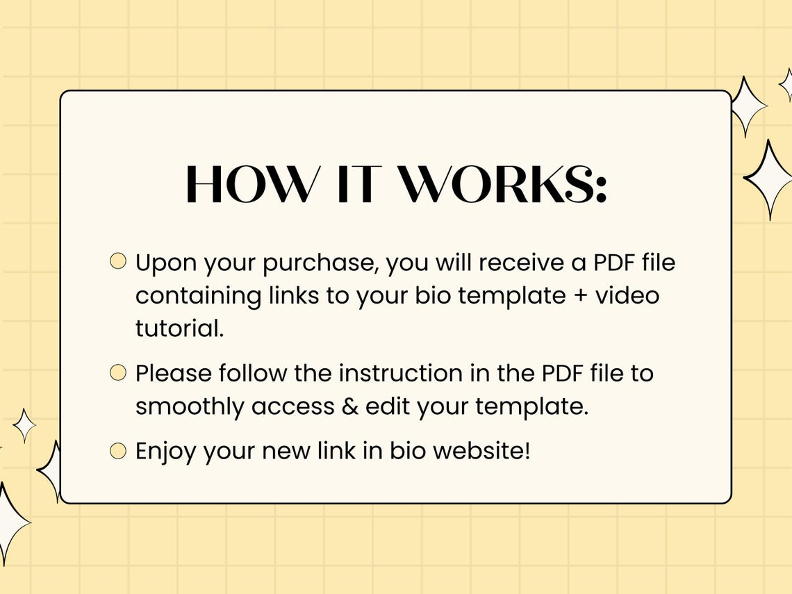 Colorful Link in Bio Canva Template, Playful Instagram Bio Link ...