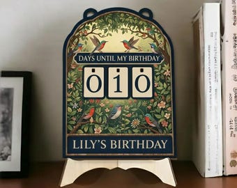 Custom Countdown to Birthday Board | Personalised Countdown to Any ...