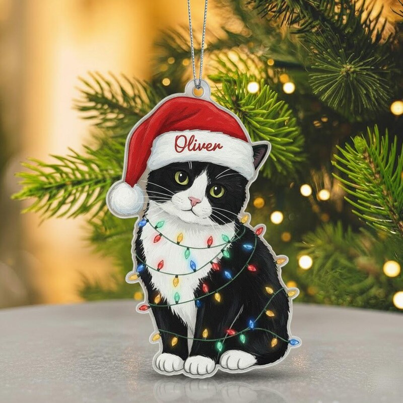 Cat Bauble Family - Etsy