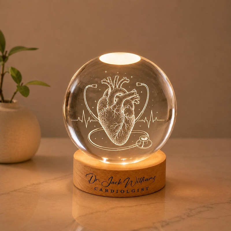 Cardiology Crystal - Etsy