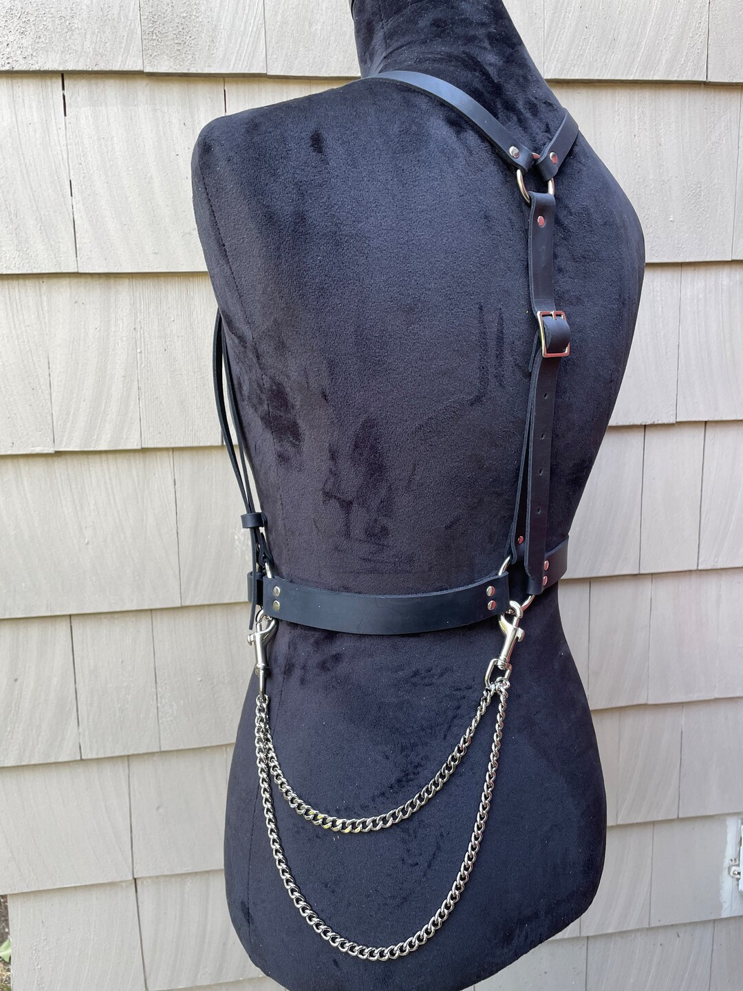 Harness/suspender Belt With CHAINS - Etsy