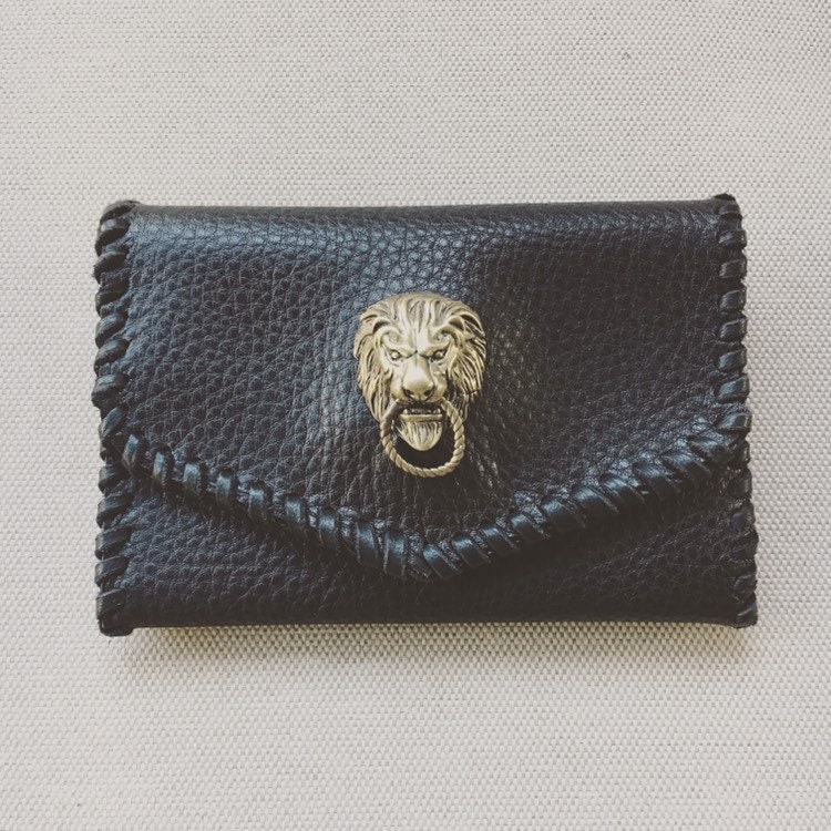 SAMPLE SALE Welcome to the Jungle Lion Wallet