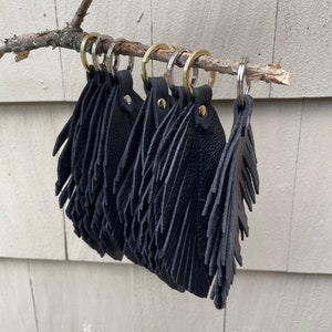 Fringy Feather Key Holder - Etsy