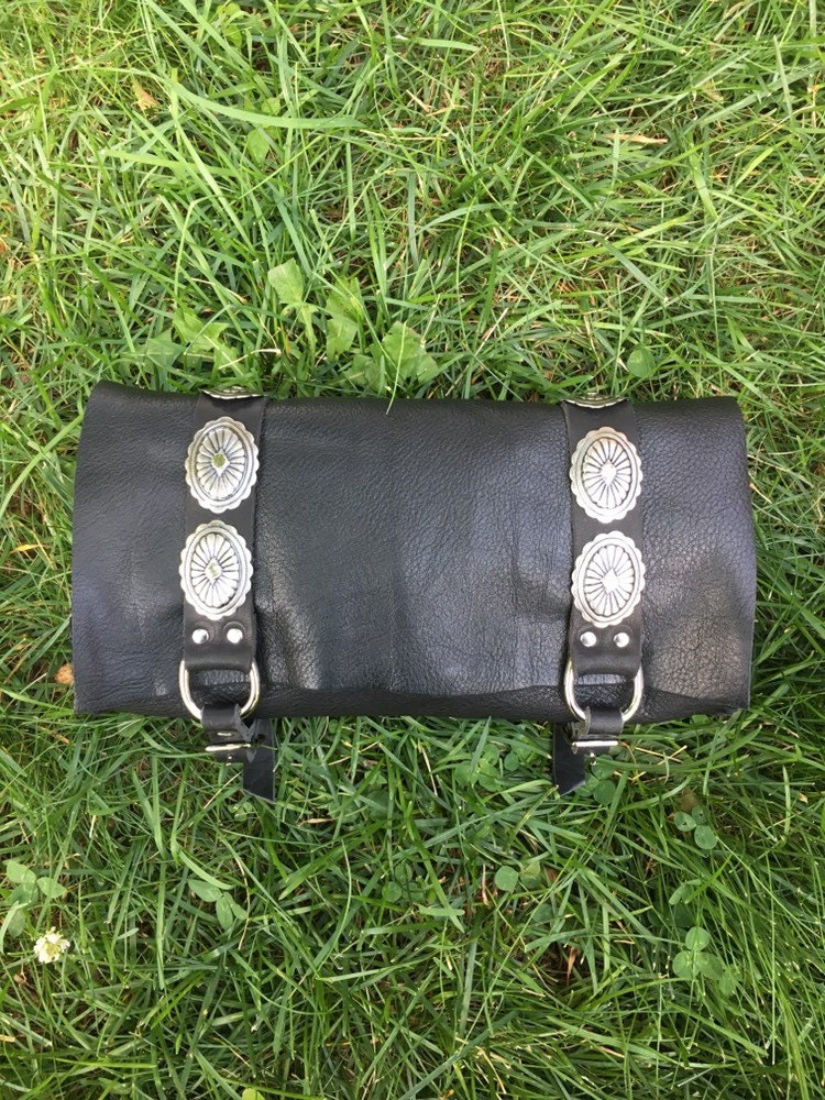 Motorcycle Front Concho Pouch/Ready to ship