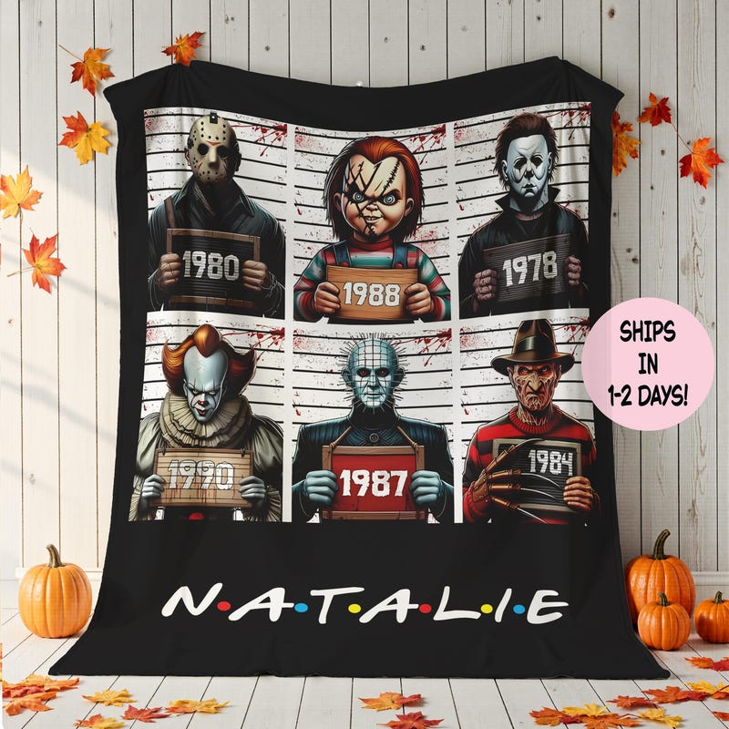Spooky Christmas Blankets - Etsy