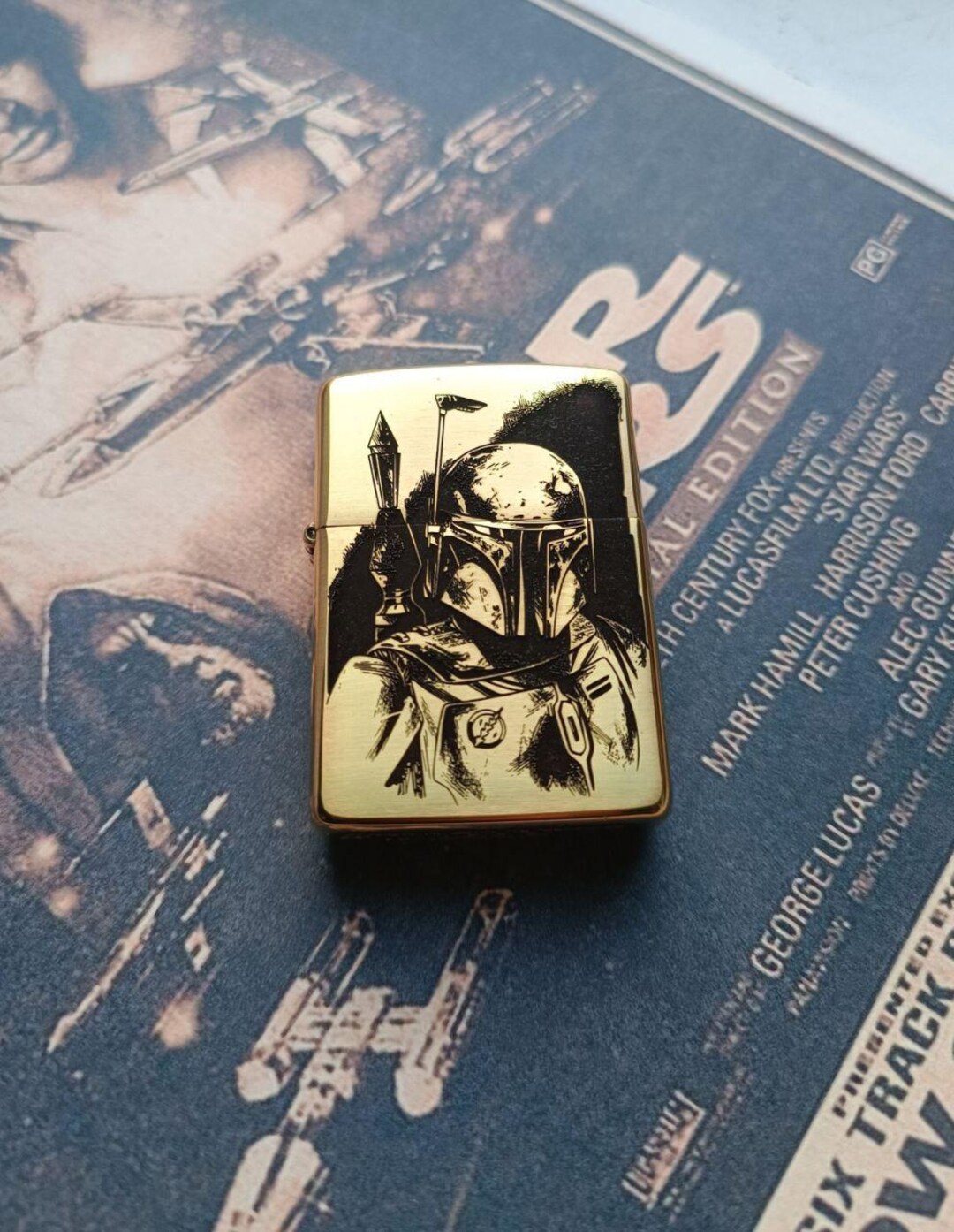 Zippo Armor/ Star Wars / Lighter Star Wars / Boba Fett / Petrol Lighter ...