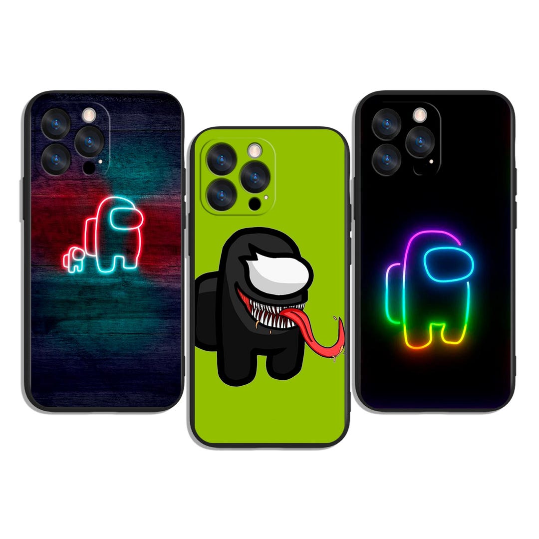 Among Us Game Cartoon Art Phone Case: Protective Tpu/silicone Cover for ...