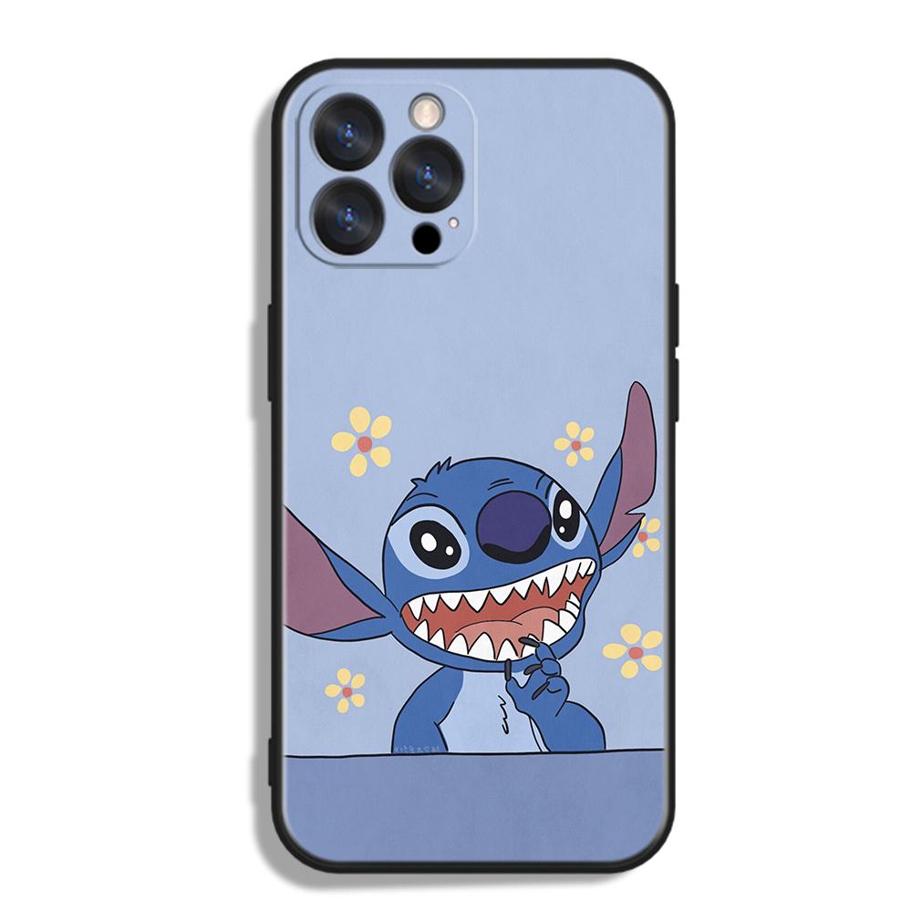 Lilo Stitch Cute Blue Alien Style Art Phone Case: Protective Tpu ...