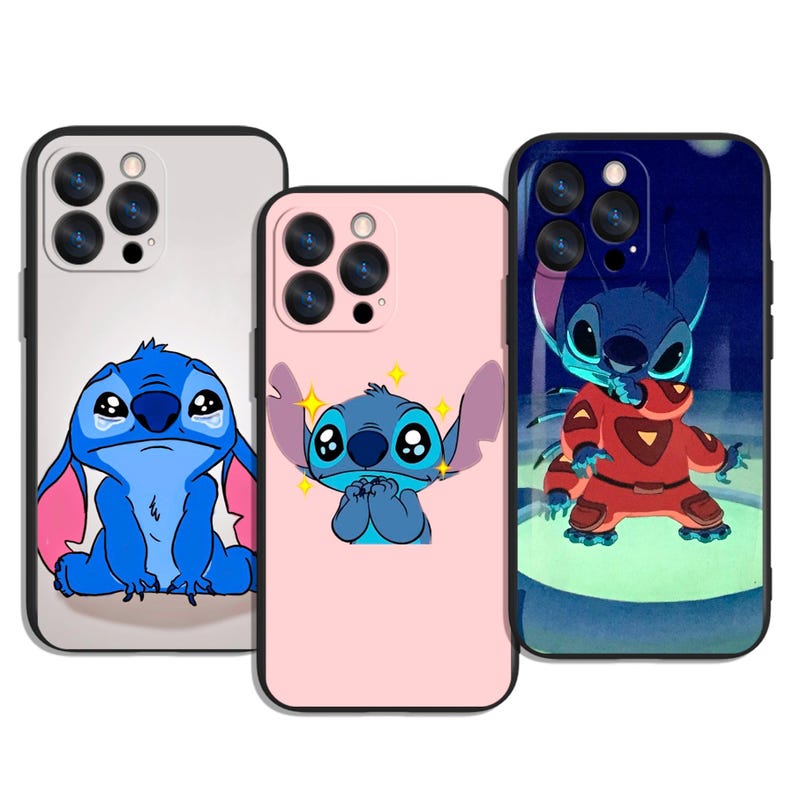 Kawaii Stitch Vibes With Island Mood Art Phone Case: Protective Tpu ...
