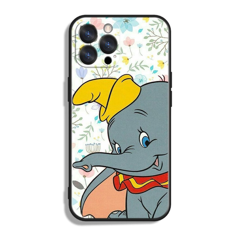 Dumbo Tiny Elephant With Dreamy Eyes Art Phone Case: Protective Tpu ...