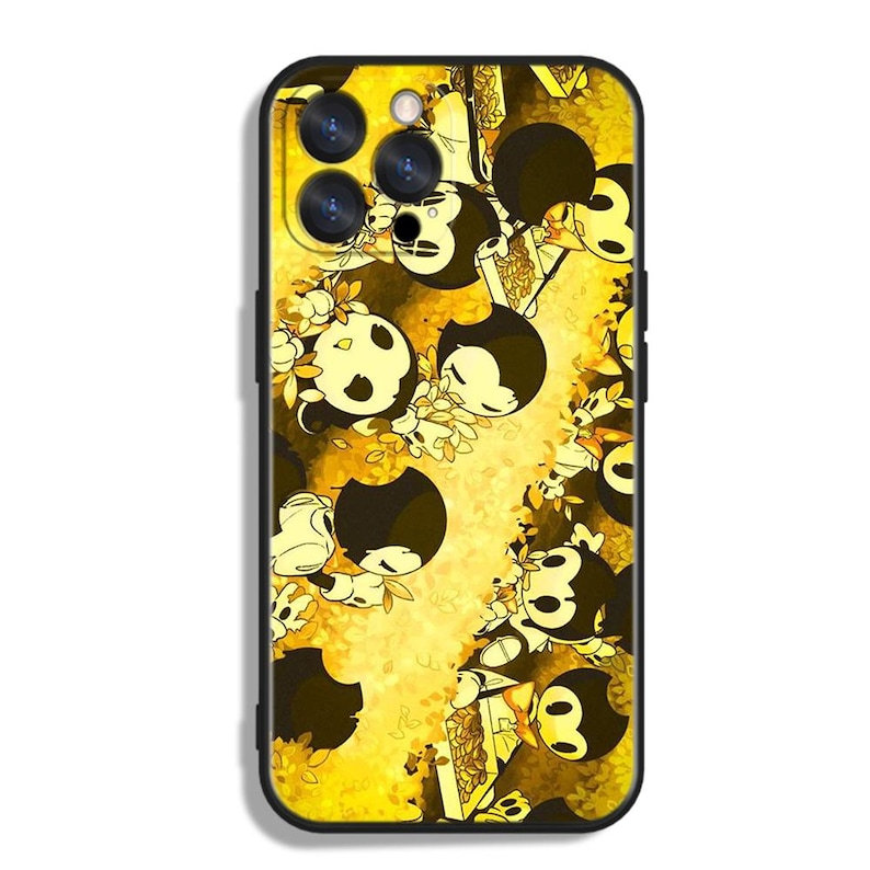 Bendy and Mickey Dark Ink Mouse and Cartoon Haunt Art Phone Case ...