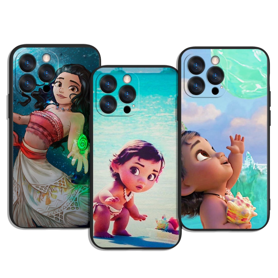 Moana Tropical Spirit Heroine in Waves of Magic Journey Art Phone Case ...