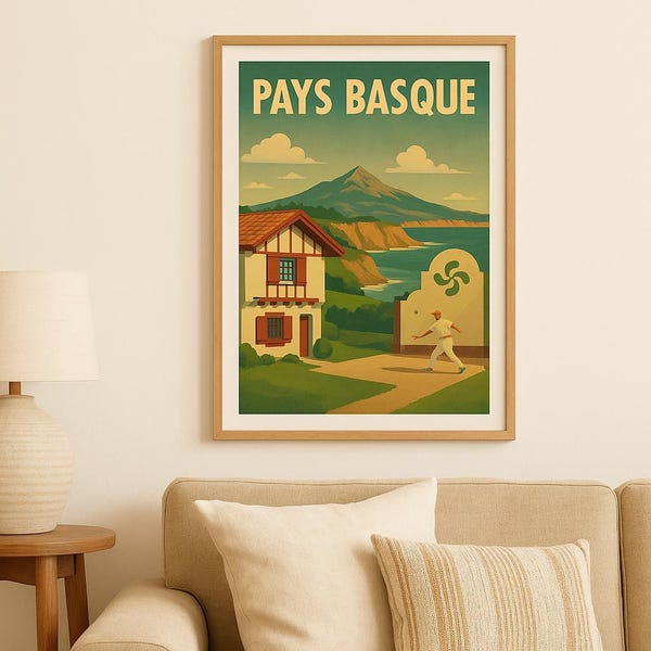 Basque Country Art - Etsy