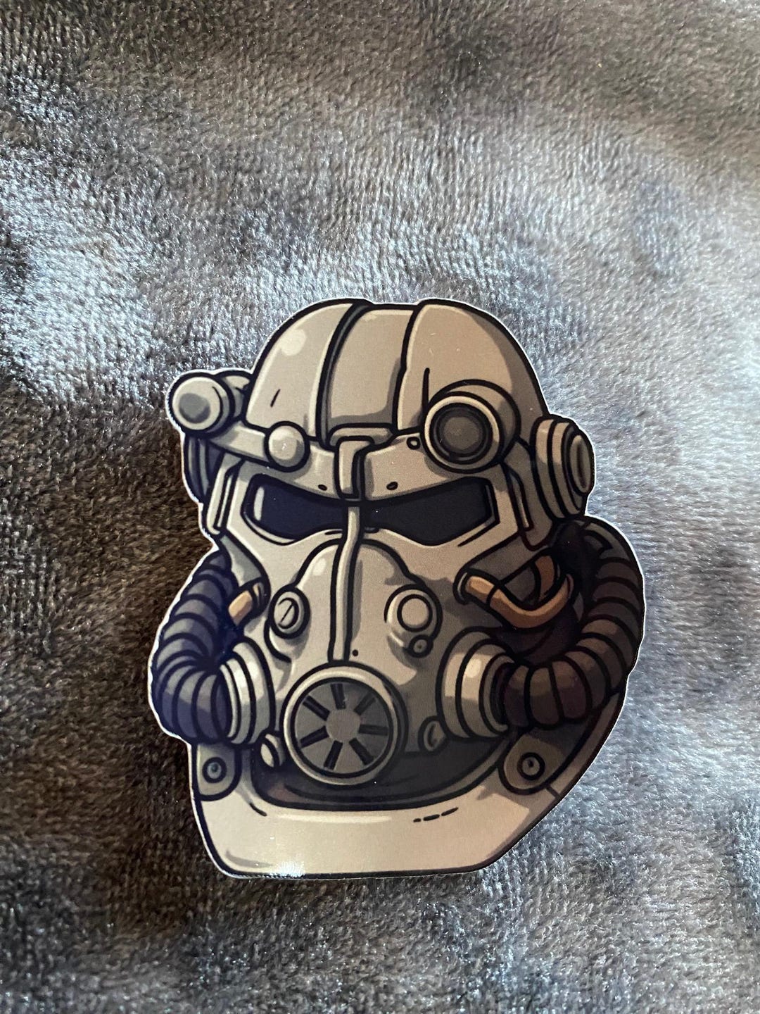 Fallout Power Armor Sticker: T-60 Helmet, Glossy Vinyl - Etsy