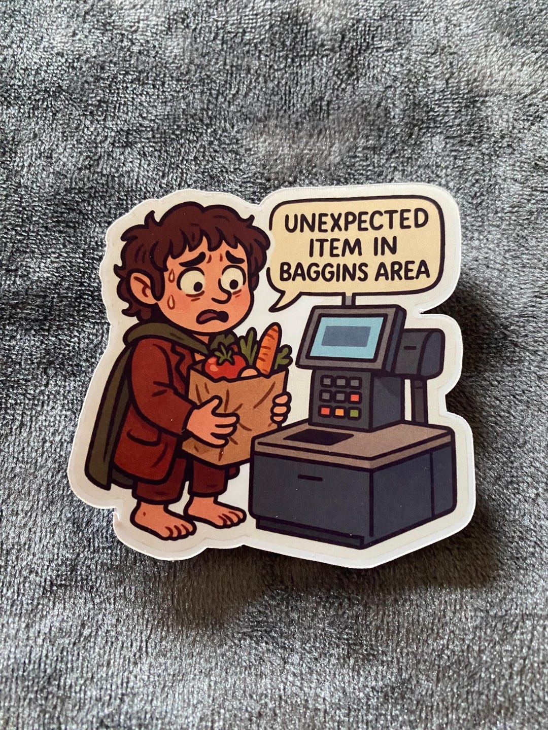The Lord of the Rings Frodo Baggins Sticker | the Lord of the Rings ...
