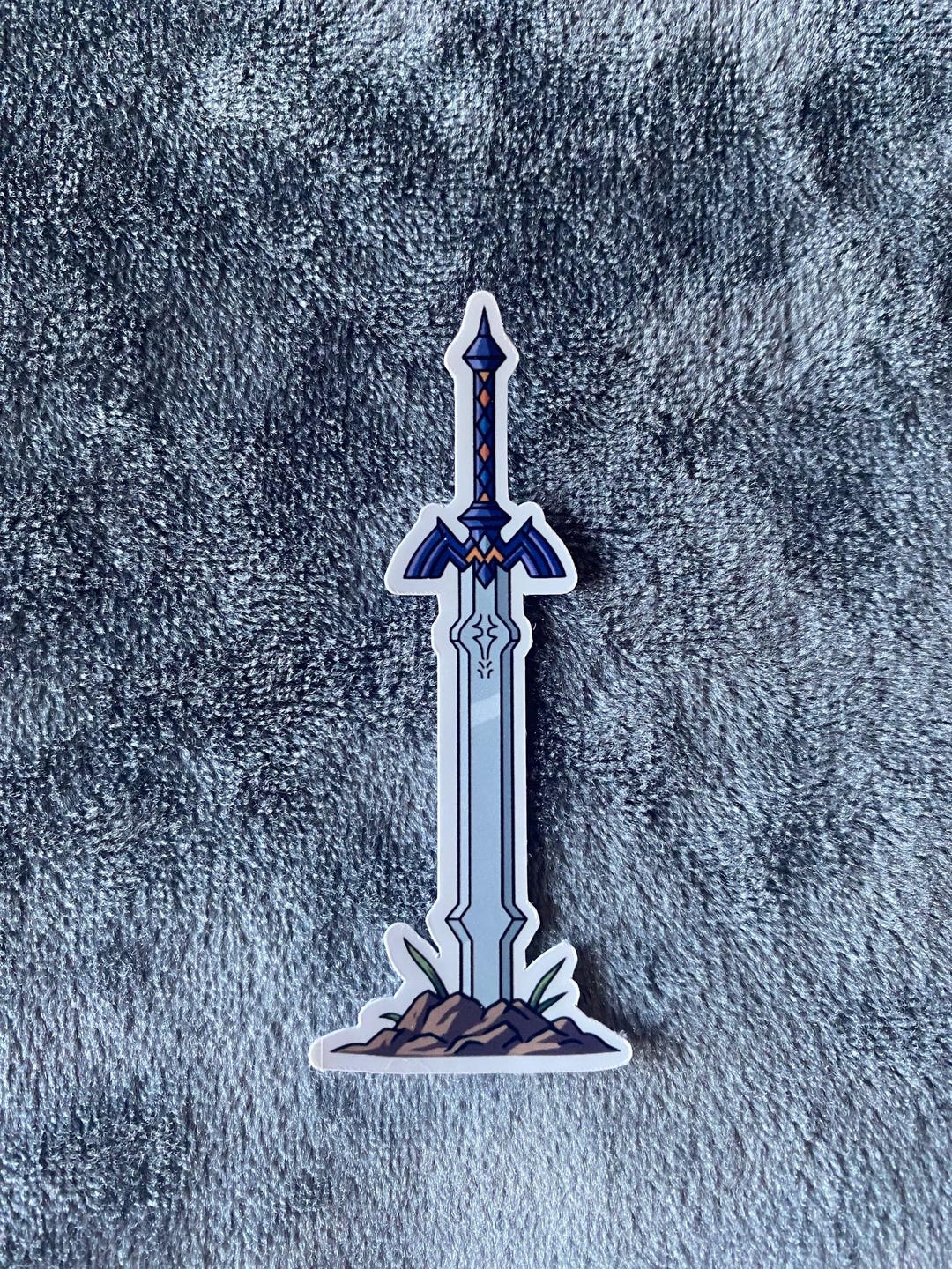 Legend of Zelda Master Sword Sticker: Glossy Fan Art Sticker - Etsy
