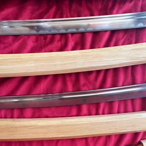 Handmade 1060 Carbon Steel Samurai Sword Set: Katana, Wakizashi, Tanto ...