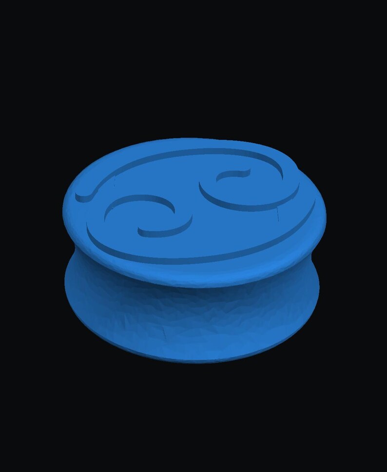 Cancer Gauge STL – 3D Printable Plug for Stretched Ears | Zodiac Series ...