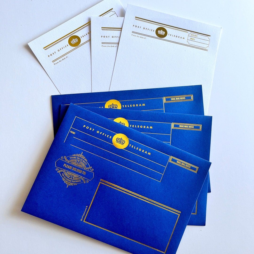 Beautiful Envelopes and Letter Writing Sheets Perfect for Fountain Pen ...