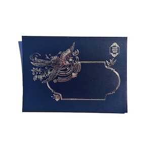 Black Gold Stationary, Telegram, Pen Pal Stationary, Letter Writing ...