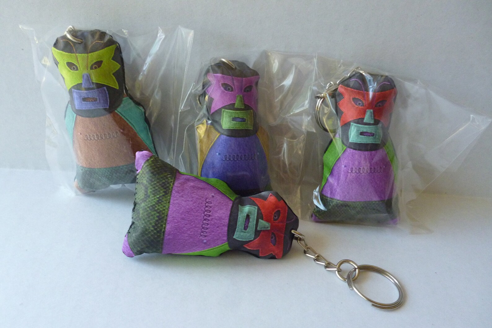 Keychain Luchador Doll Lucha Libre Cute Mini Doll New - Etsy