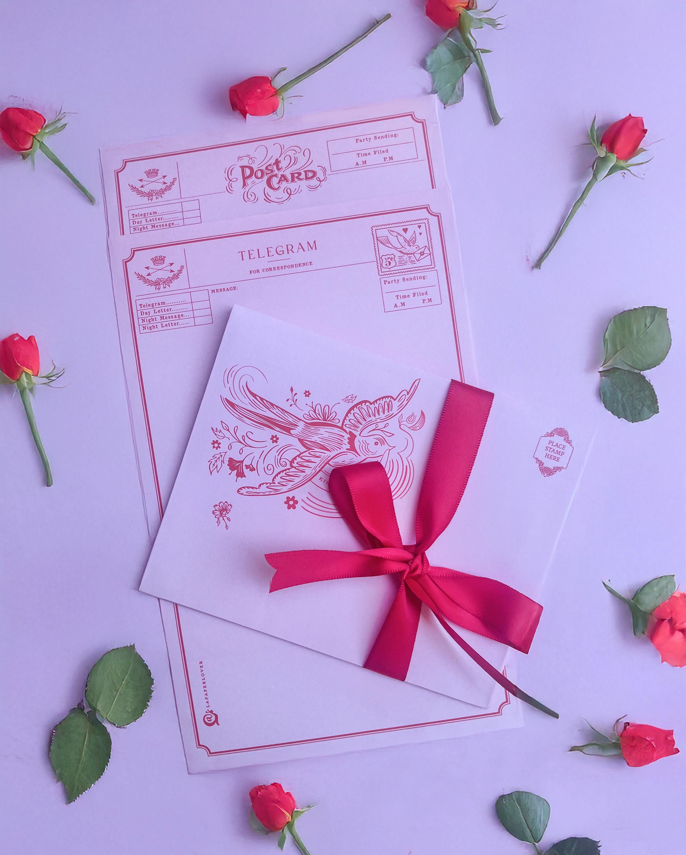 Dove Bird Stationery Set BACK in STOCK With Postcard & Telegram Writing ...