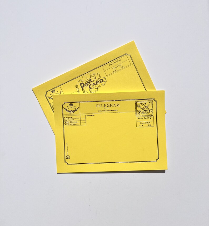 A7 Writing Paper Set Dove Telegram Postcard Art Design Letter Writing ...