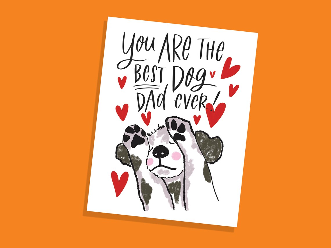 Happy Father's Day to the Best Dog Dad / Luchador Father's Day / Dad ...