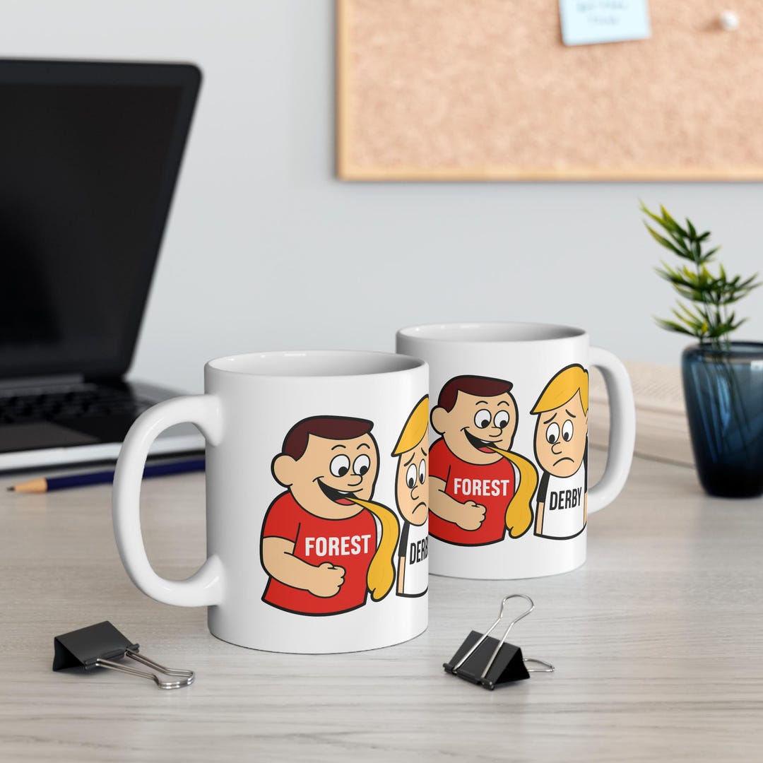 Nottingham Forest Fans Mug - Funny Derby Rivalry Gift, Football Banter ...