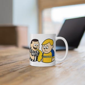 Notts County Fans Mug - Funny Mansfield Rivalry Gift, Football Banter ...