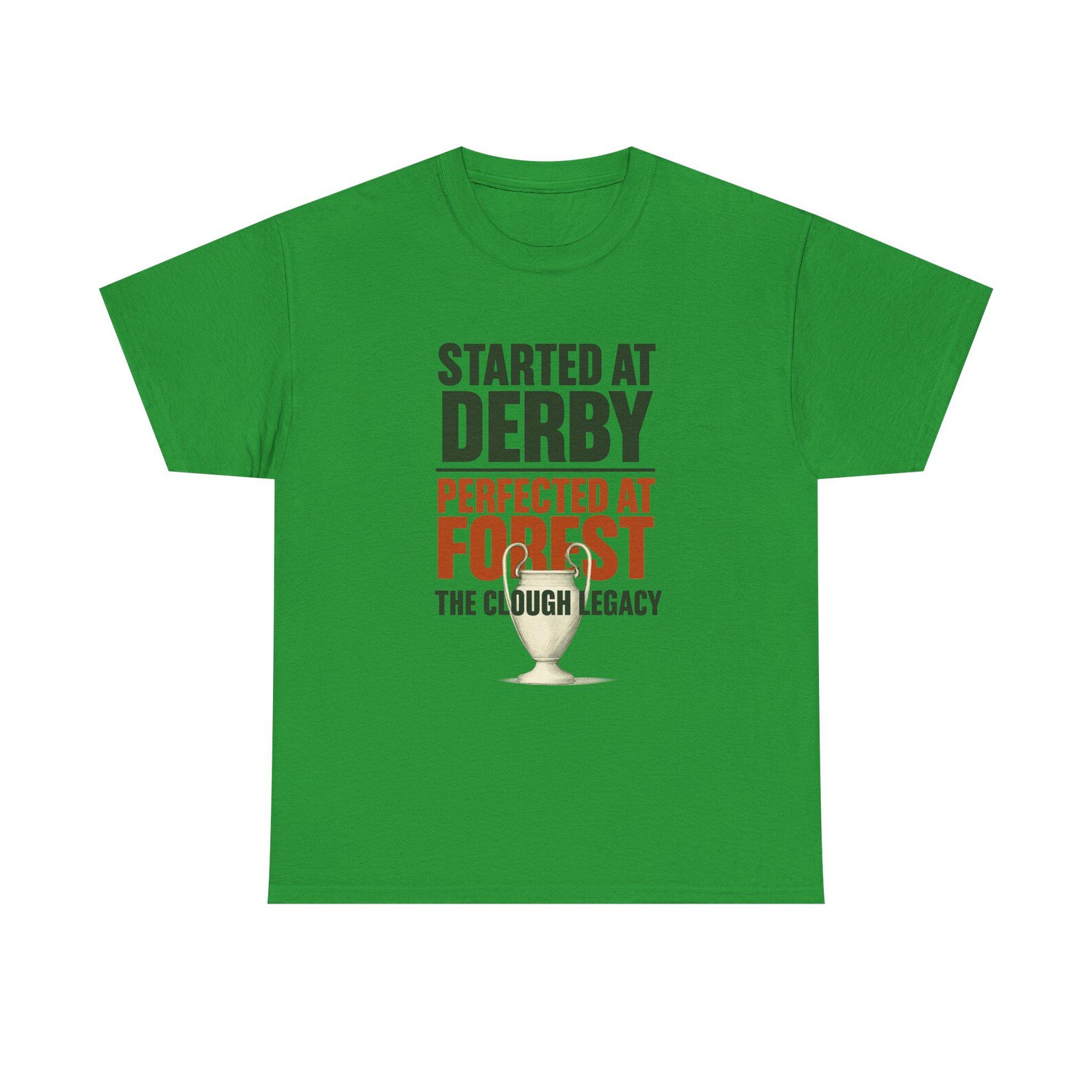 Nottingham Forest Fans T-shirt - Brian Clough Legacy Football Fan Shirt ...