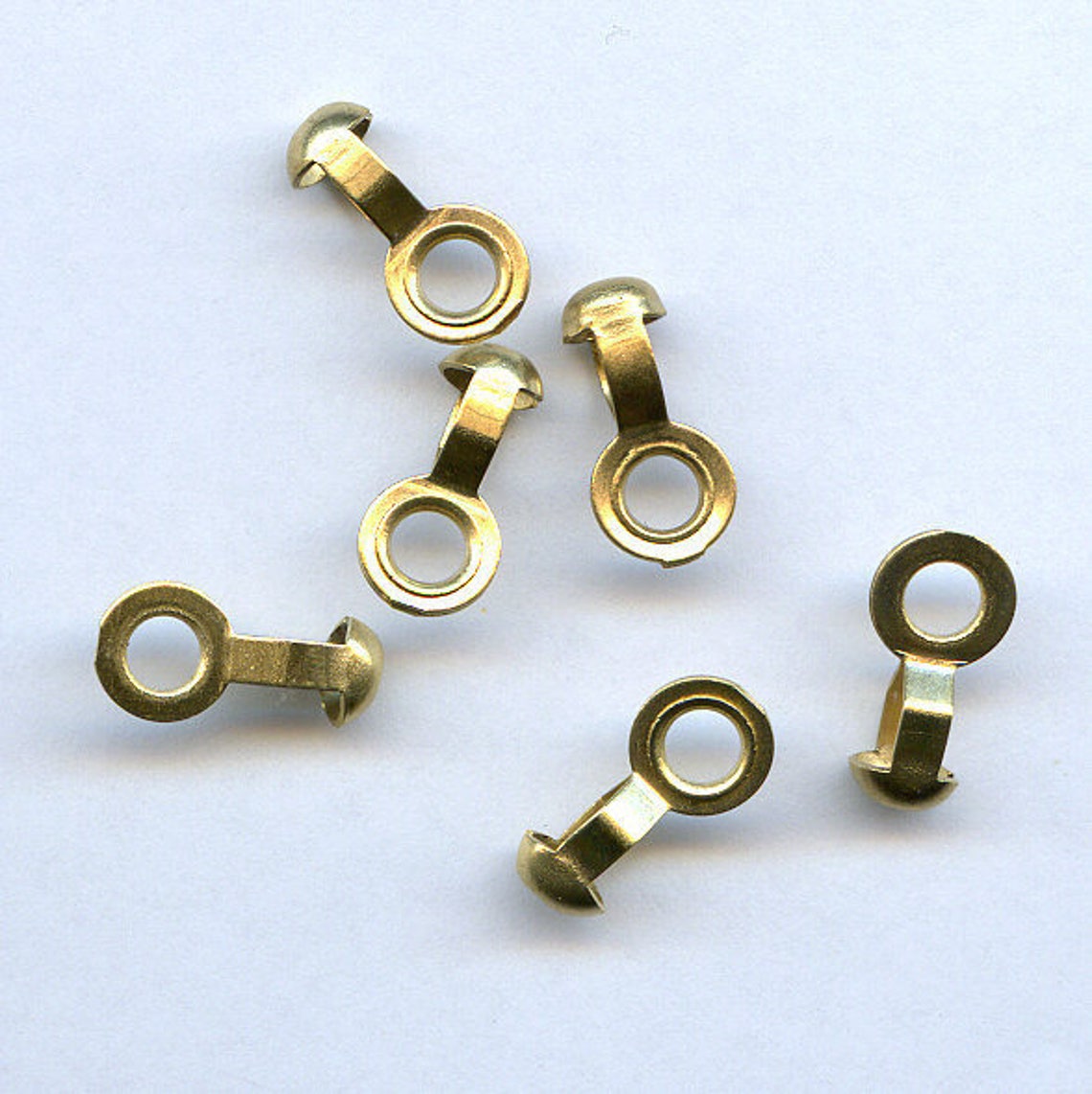 25 Brass Ball Chain Connectors - Etsy