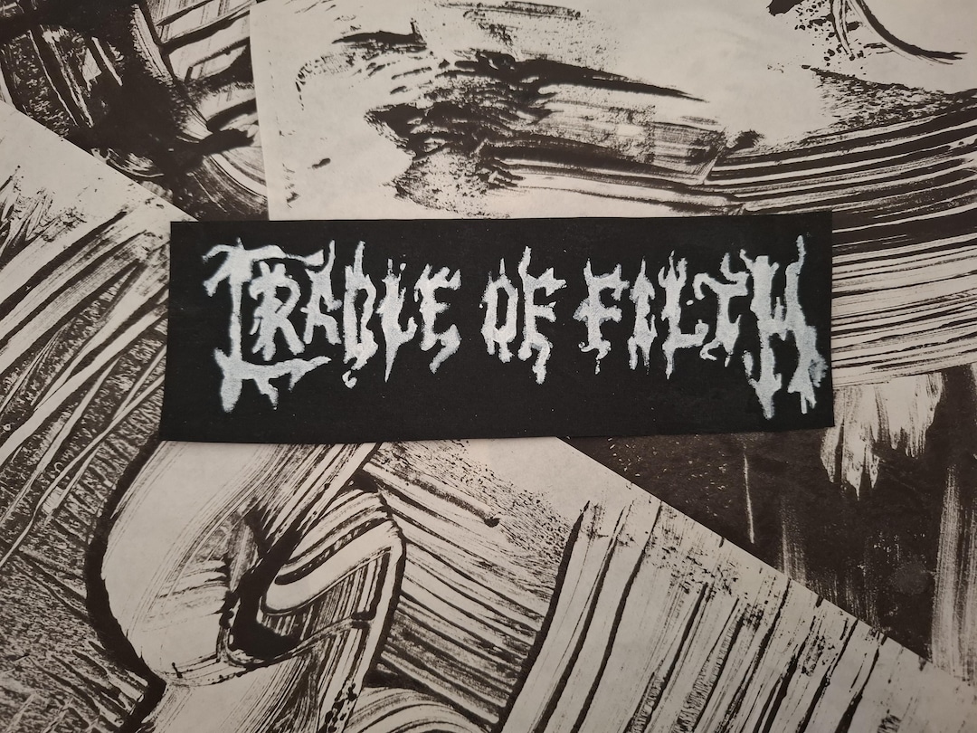 Cradle of Filth Handmade Patch - Etsy