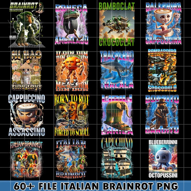 Italian brain rot toys - Etsy México