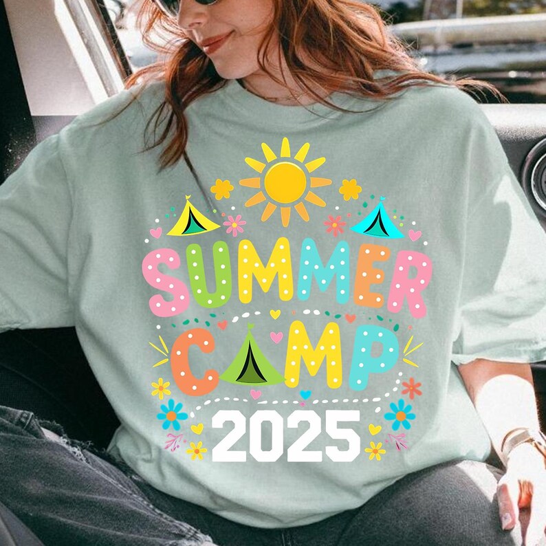 2025 Summer Camp 2025 Summer Vacation Matching Family Group Png, Summer ...