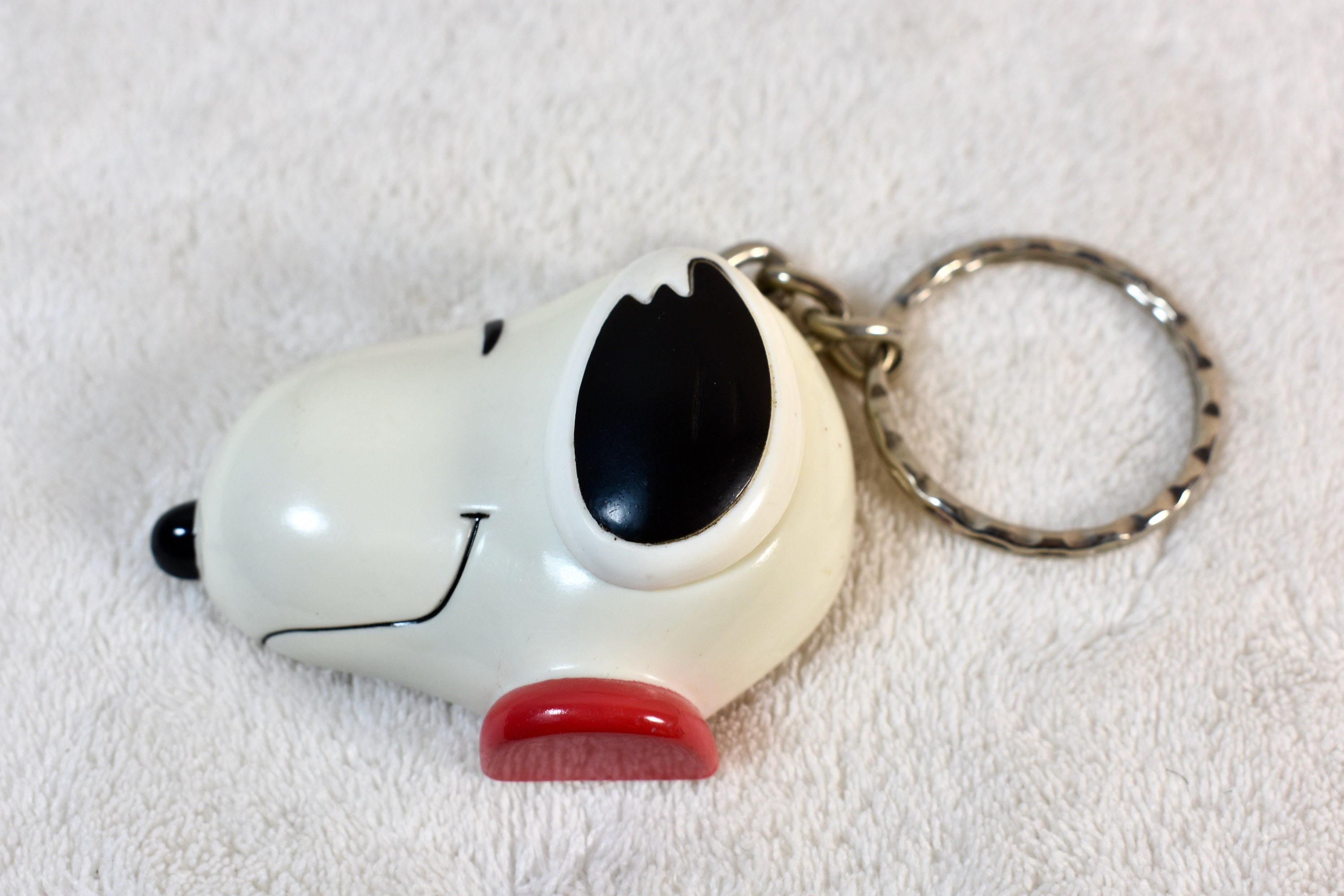 Snoopy Head Keychain Peanuts 50th Celebration Very Good | Etsy