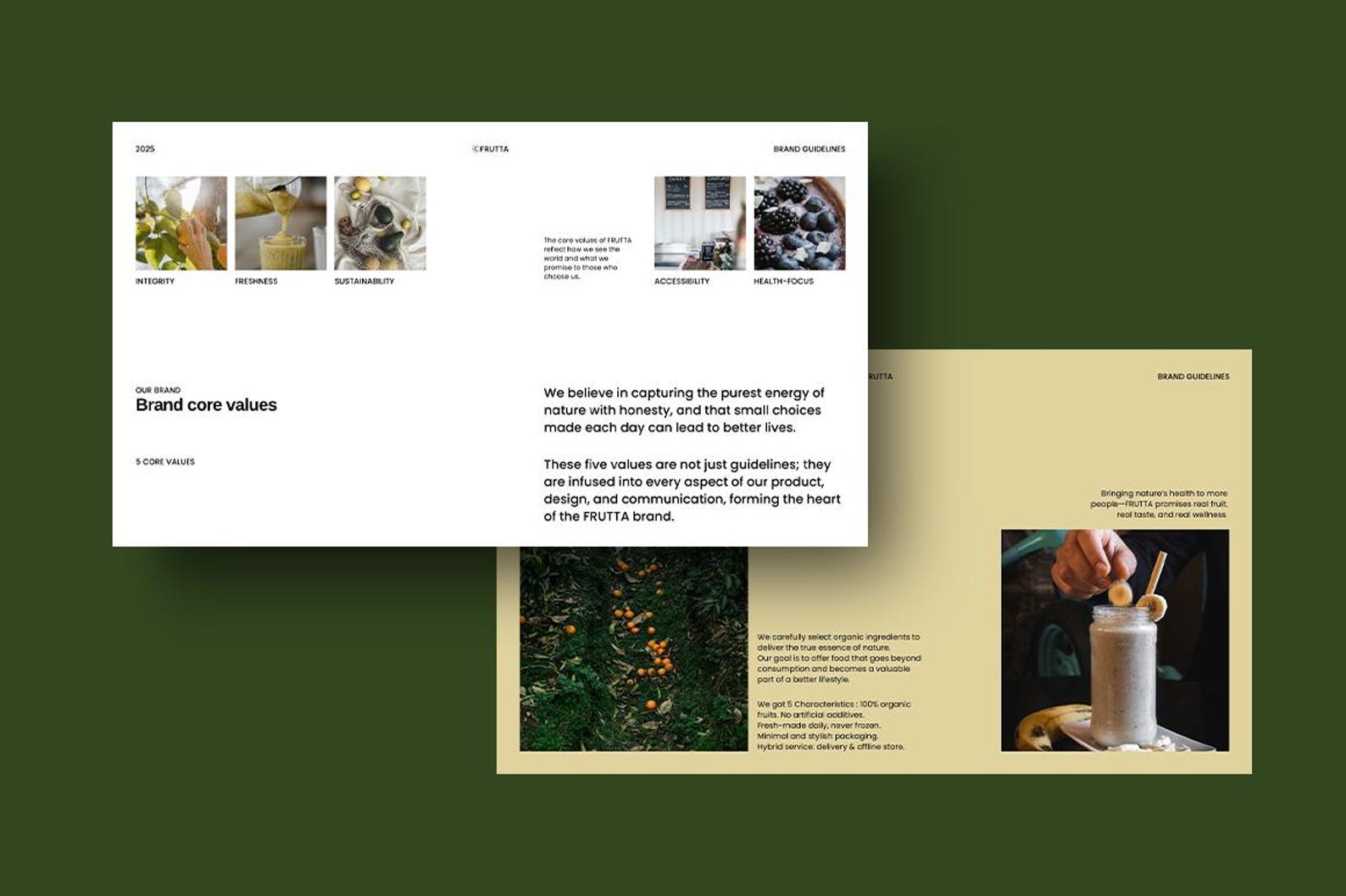 Wellness Brand Guidelines Template: Editable Canva Brand Style Guide - Etsy