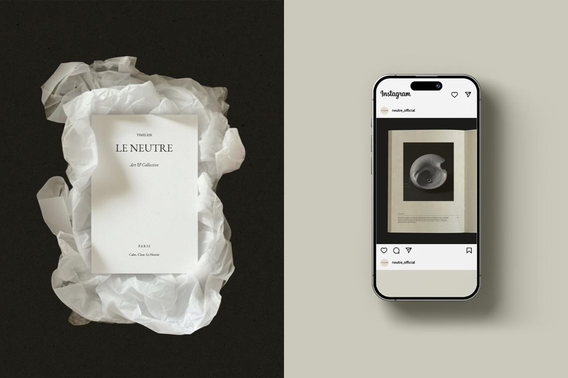 Timeless Elegant Social Media Kit: 20 Editable Quiet Luxury Instagram ...