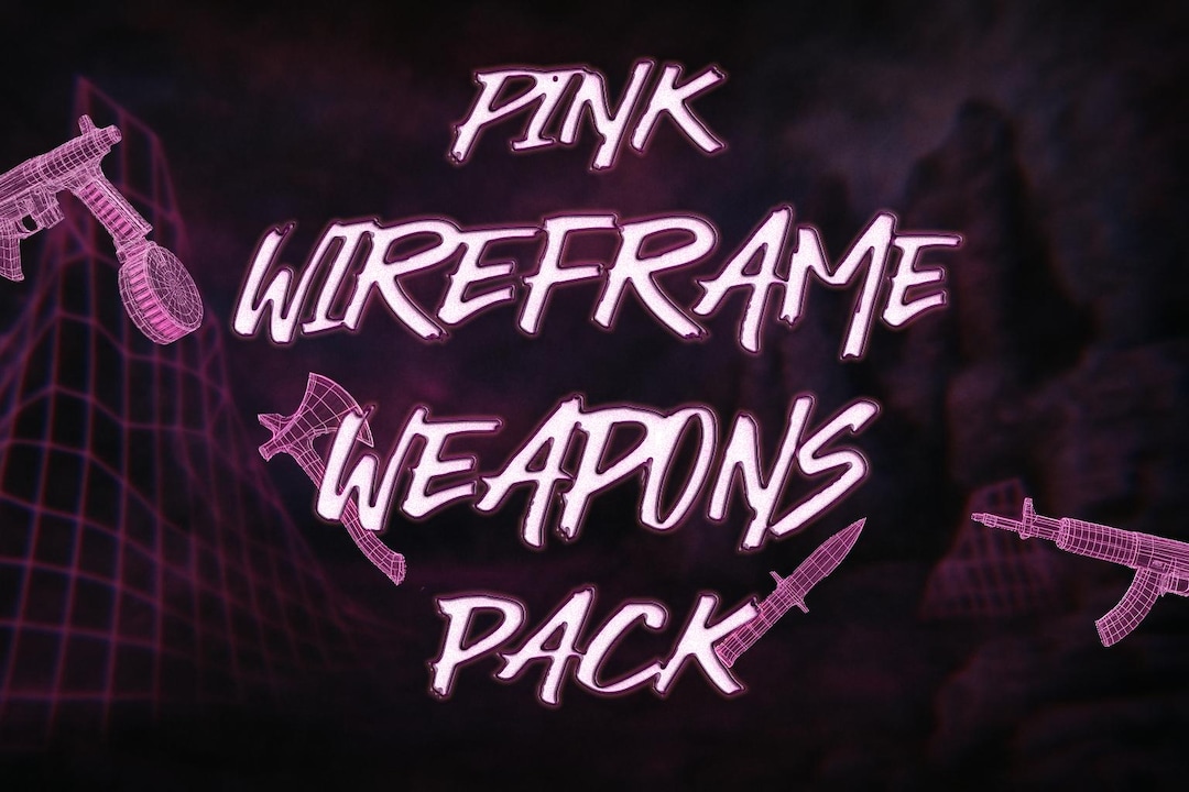 Fivem Pink Wireframe Weapon Pack - Etsy Australia
