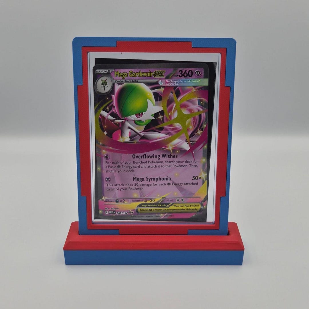 3D Printed Toploader Display Case for TCG Cards (3x4") - Etsy