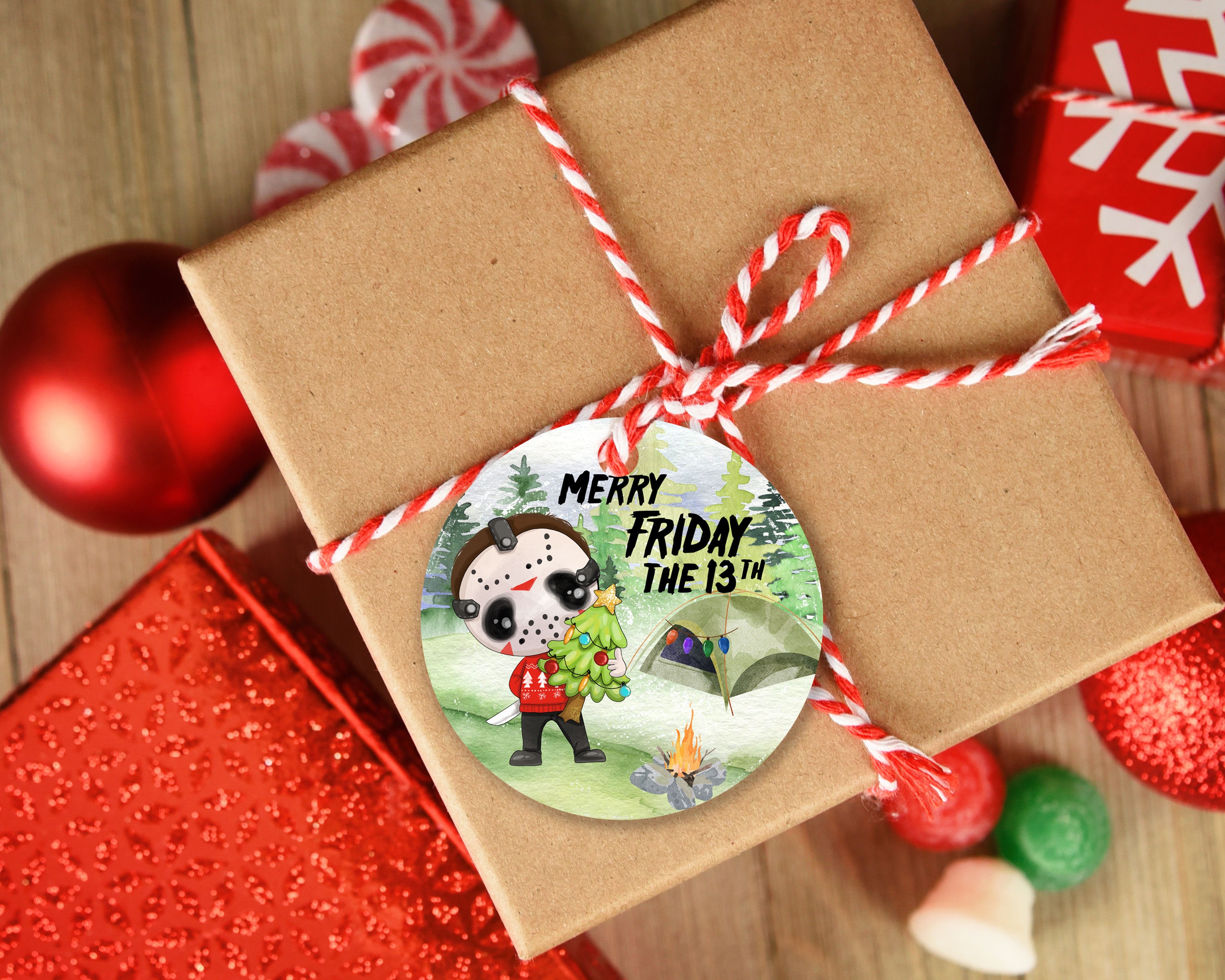 Merry Friday the 13th Christmas PNG Plus BONUS File Digital - Etsy