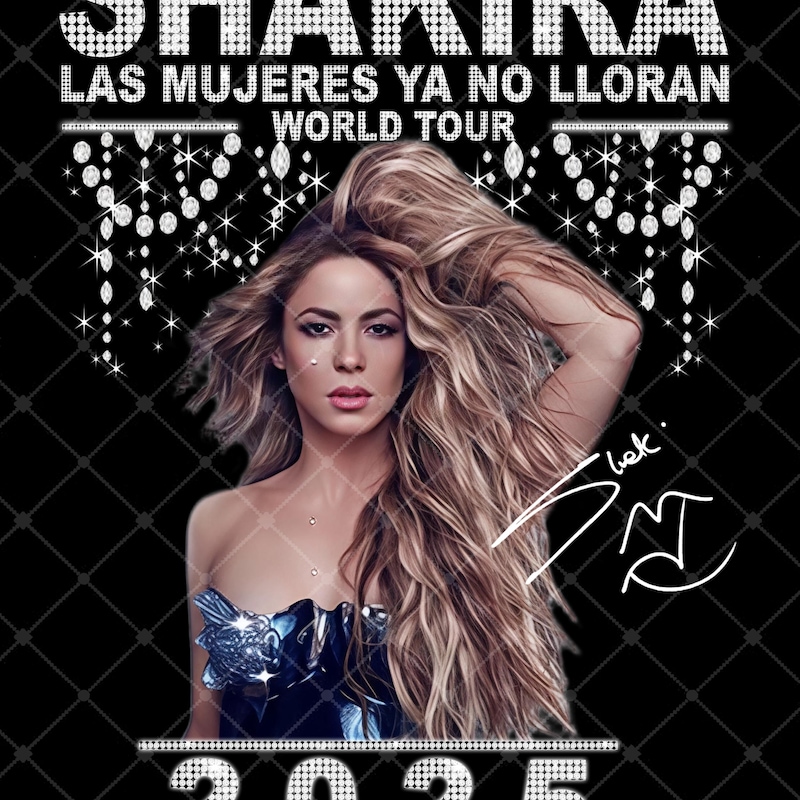 Shakira 2025 Png - Etsy