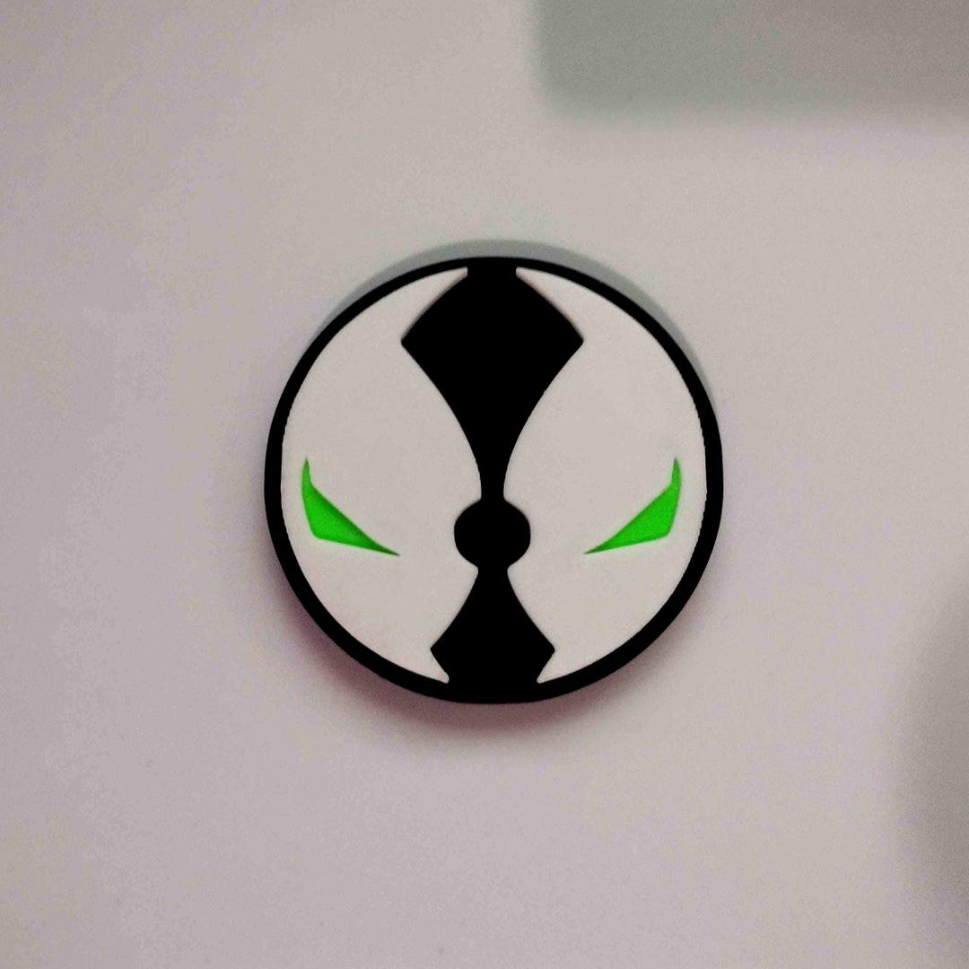 Spawn Logo Magnet: 3d-printed Comic Book Decor (2x2 In) - Etsy