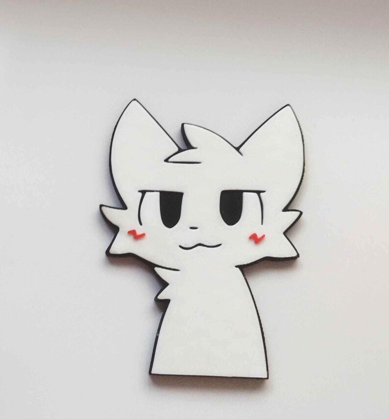 Boykisser Furry Meme Magnet - Etsy